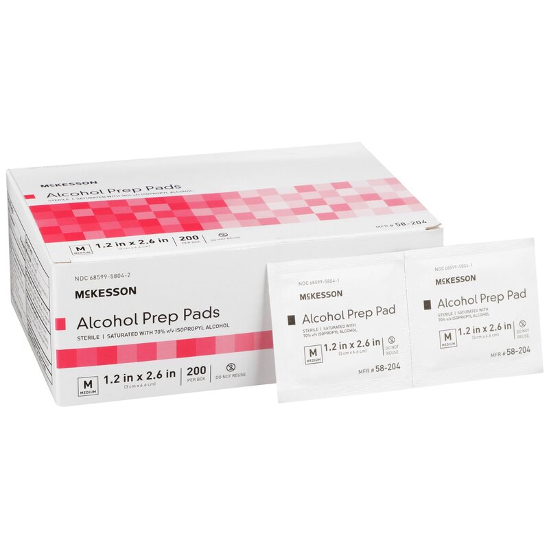 Alcohol Pads || 58-204
